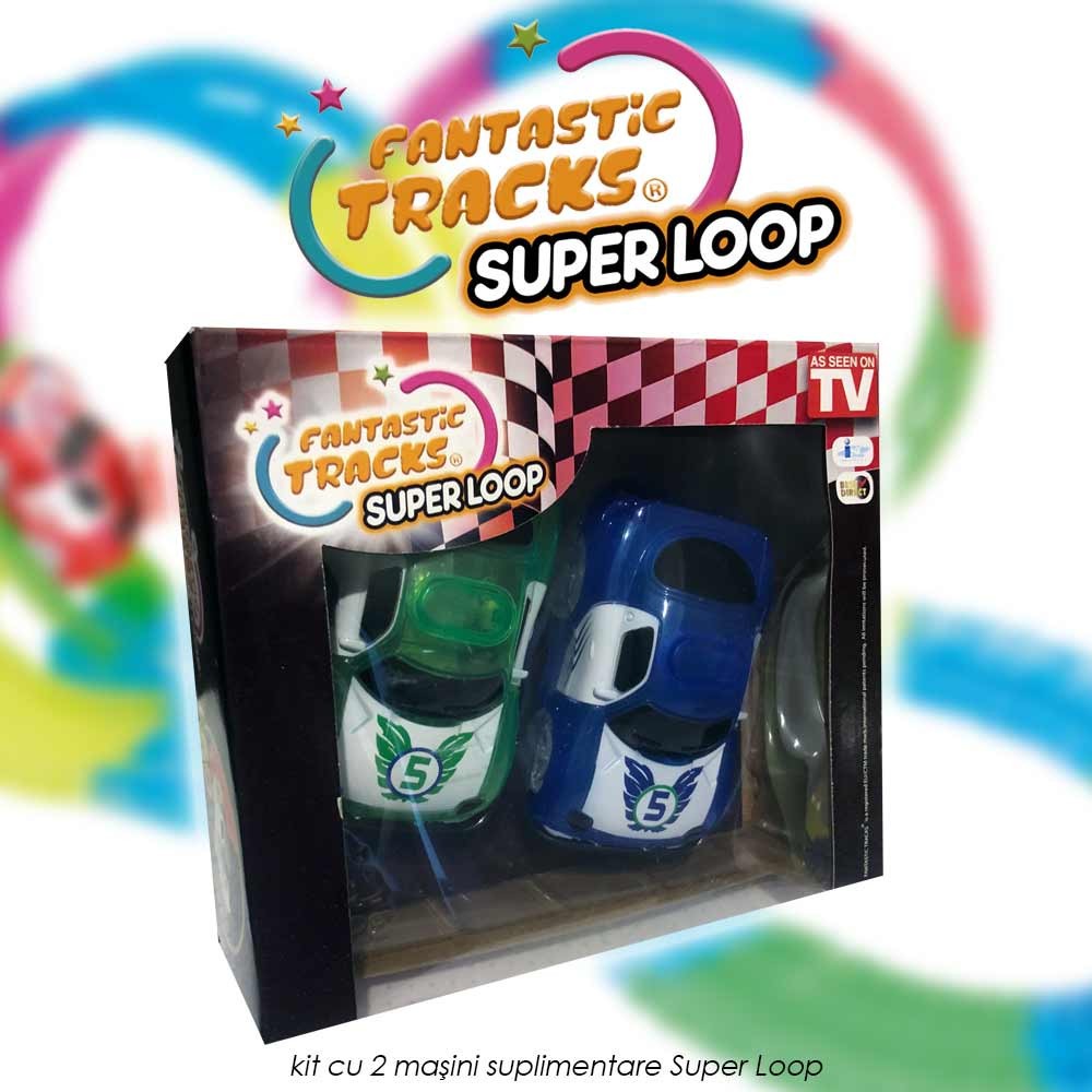 Fantastic Tracks Super Loop | pret 79 lei | kit cu 2 masini ...
