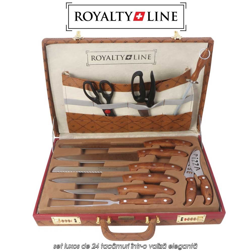 🍴Royalty Line RL-K25LB | preț 229lei - transport Gratuit | set luxos de ...